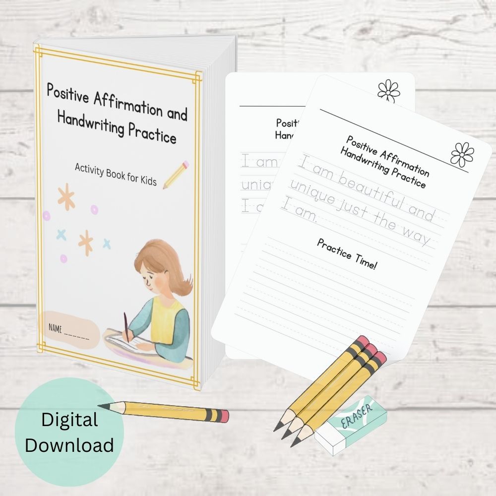Positive Affirmation and Handwriting Practice Workbook – Primos Kids ...